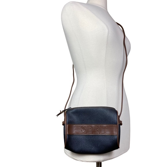 Esprit | Bags | Vintage Esprit Mini Crossbody Bag 9s Black Brown | Poshmark